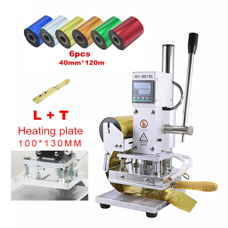 New-Embossing-Printing-Bronzing-Machine-Hot-Stamping-Digital-Device ...