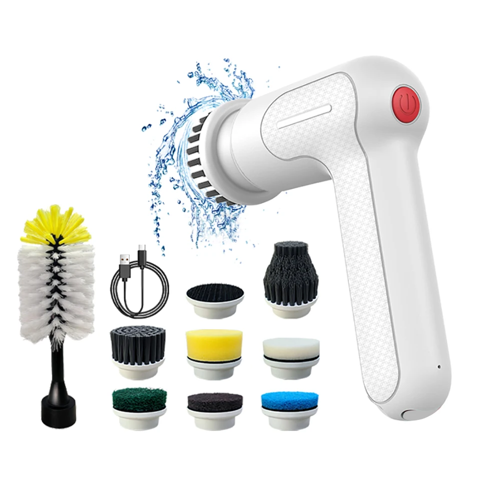 Wireless-Electric-Cleaning-Brush-Bathroom-Window-Kitchen-Automotive ...