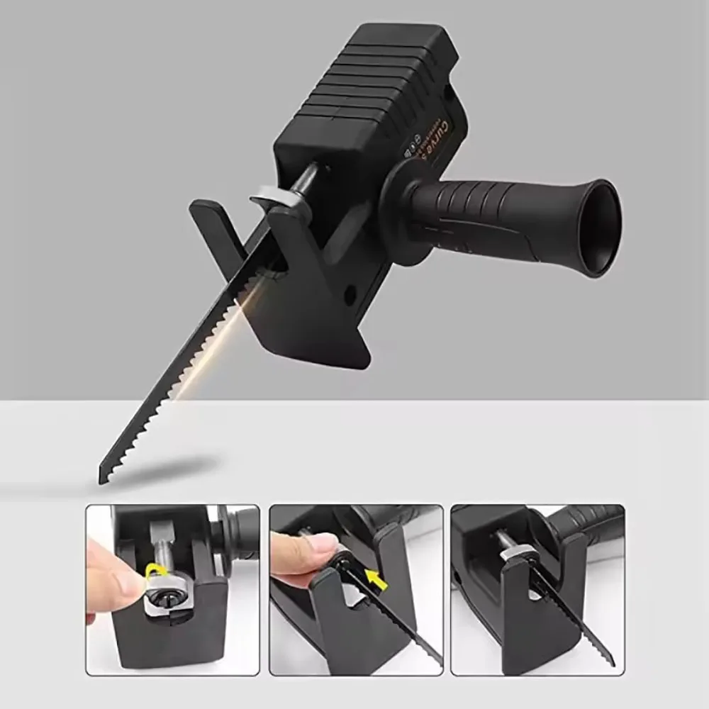 Electric drill, modified electric saw, portable alternative saw, curve ...