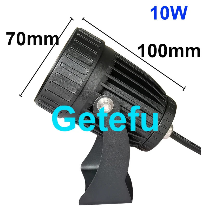 Foco LED para exteriores, 110 V, 220 V, 12 V, 10 W, 24 W, resistente al ...