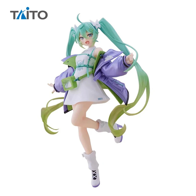 Original TAITO Hatsune Miku Sports Fashion Leisure 18Cm Pvc Anime ...