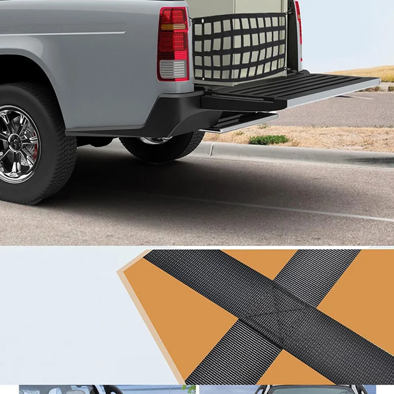 Truck Tailgate Cargo Mesh Net – Geared Up Garage