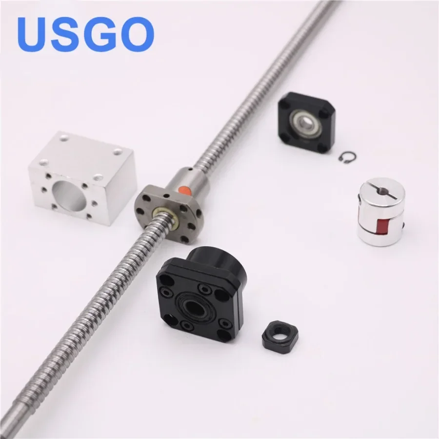 SFU1605-Ball-Screw-Linear-Set-C7-Ballnut-Nut-Housing-FK12-FF12-Fixed ...