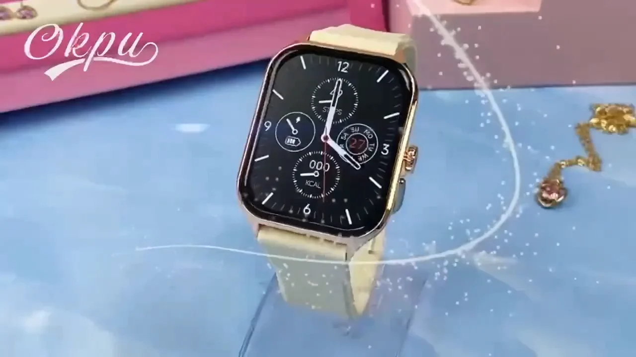 A68 Plus Smart Watch and Jewellery Gift Set for Valentine's Day Gift ...