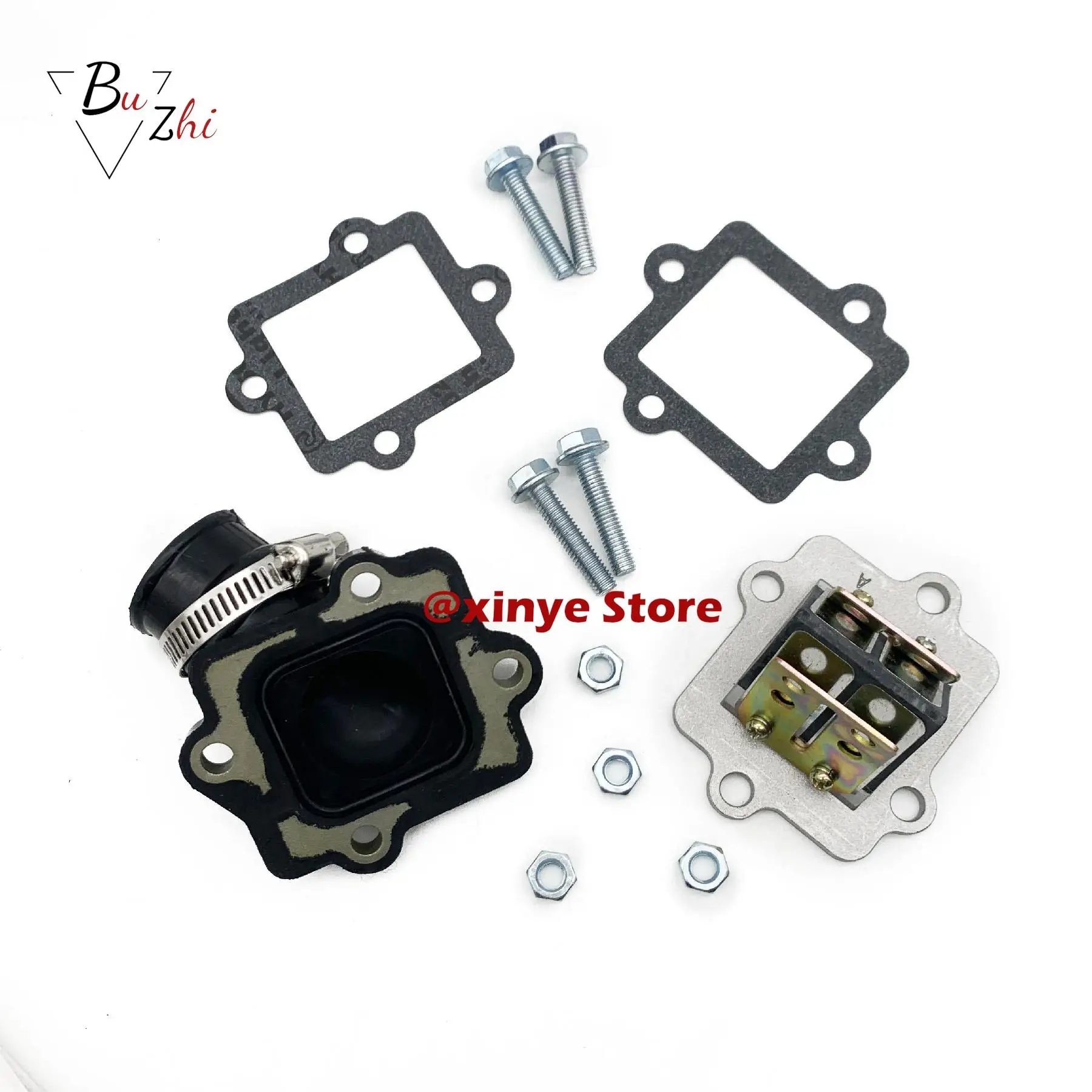 Intake Manifold Reed Valve fit for Yamaha Jog 50cc 2 Stroke Scooter ...