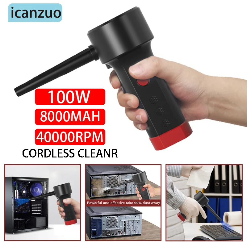 Electric Air Duster,compressed Air Can For Computers,laptop Keyboard ...