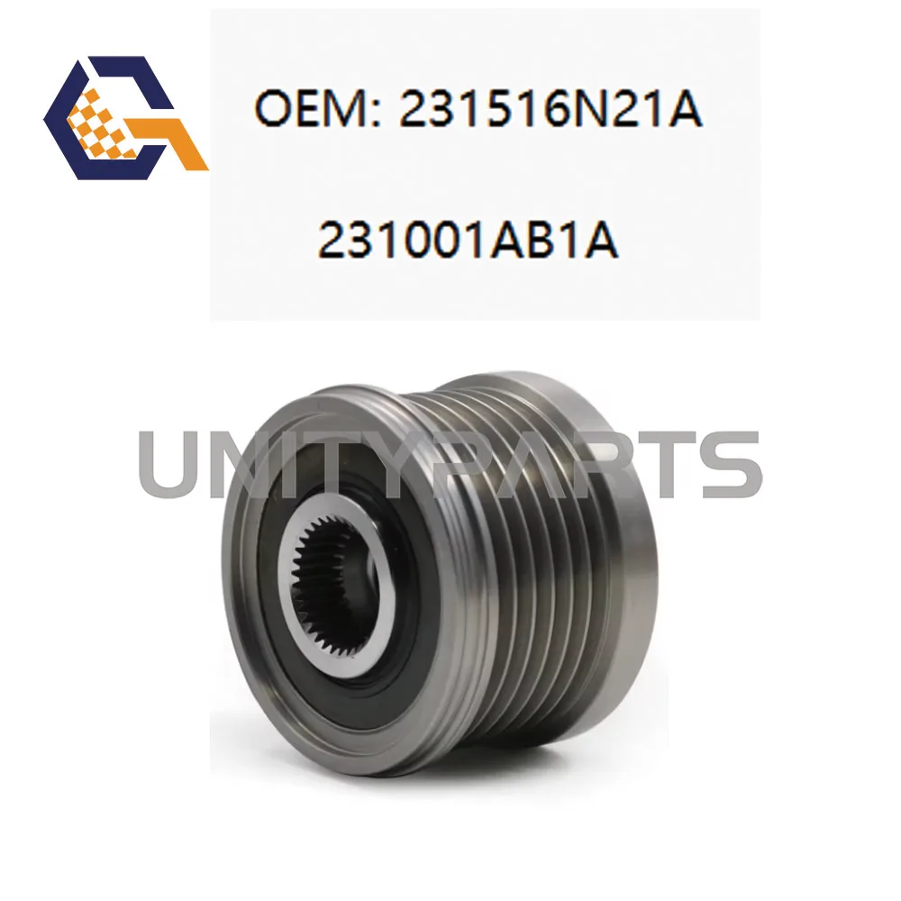 Overrunning Alternator Pulley 23151-6N21A 23100-1AB1A For NISSAN X ...