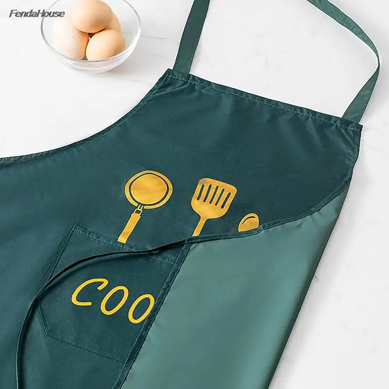 Universal-Apron-Waterproof-Oilproof-Can-Wipe-Hands-Kitchen-Work-Clothes ...