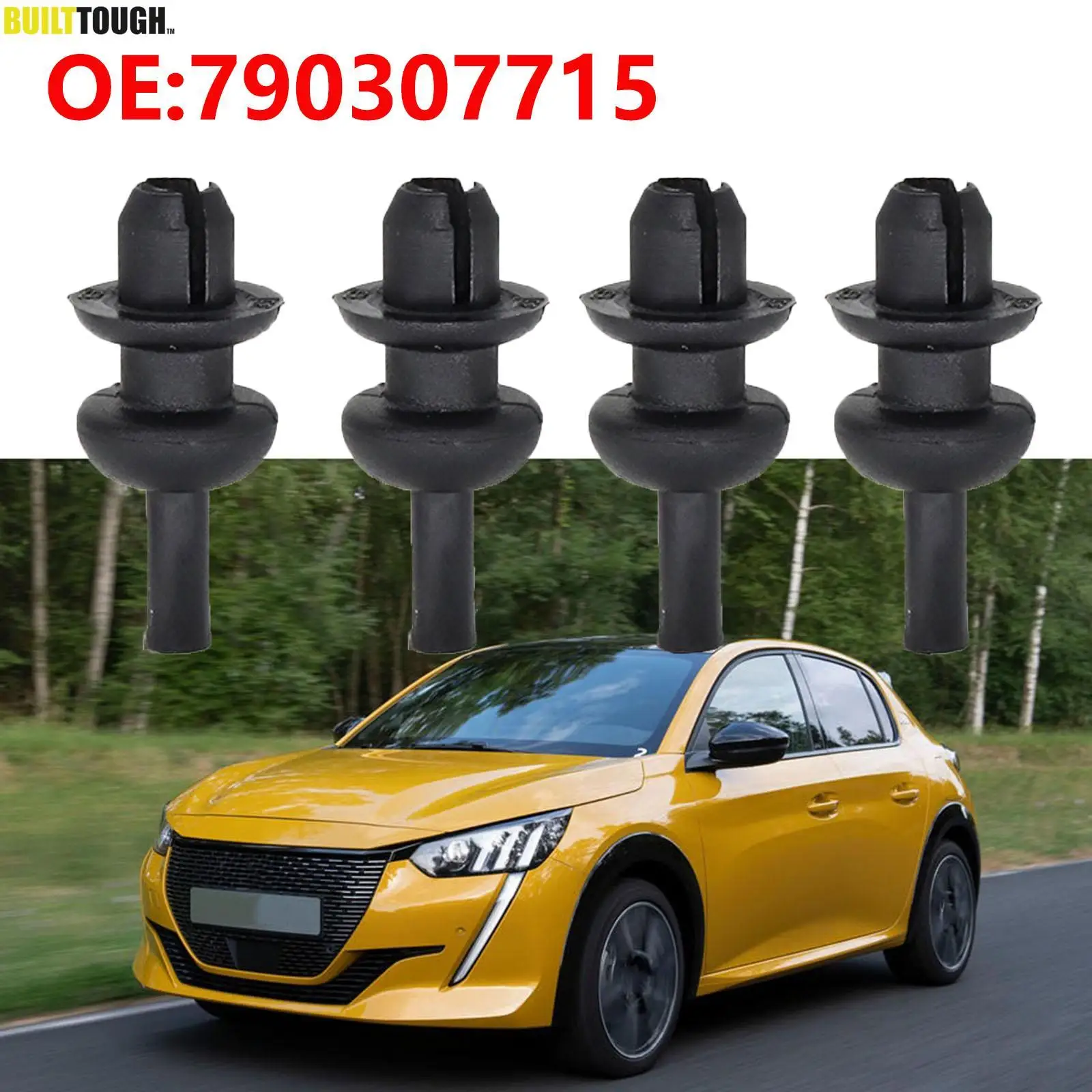 4PCS-For-Peugeot-106-205-206-306-307-308-208-MK2-Trunk-Parcel-Shelf ...