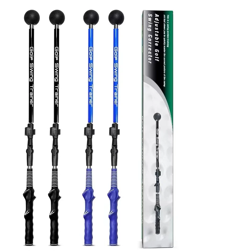 Golf-Swing-Trainer-Aid-Left-Handed-Adjustable-Portable-Golf-Training ...