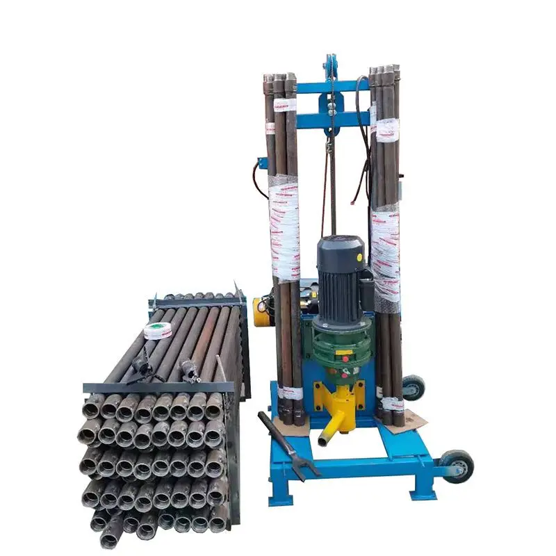 Fully-automatic-100m-civil-drilling-rig-remote-control-lifting-water ...