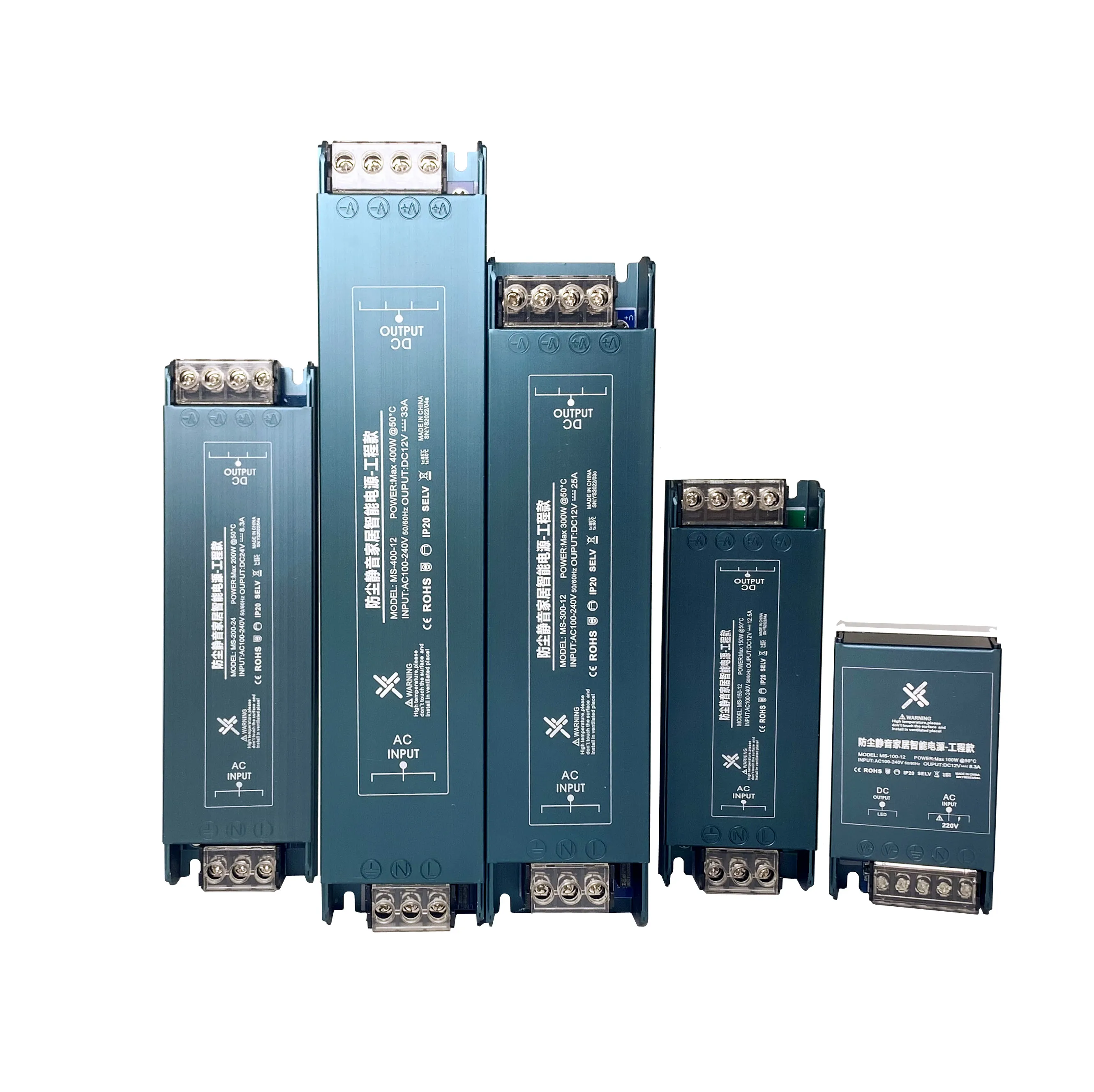 LED Driver 12V 24V 100W 150W 200W 300W 400W 600W Power Supply AC85-265V ...