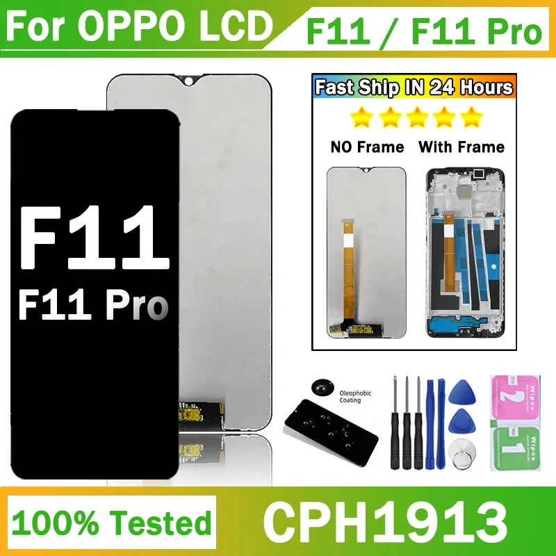 Tested-Original-For-OPPO-F11-LCD-CPH1913-Display-Touch-Screen-Assembly ...