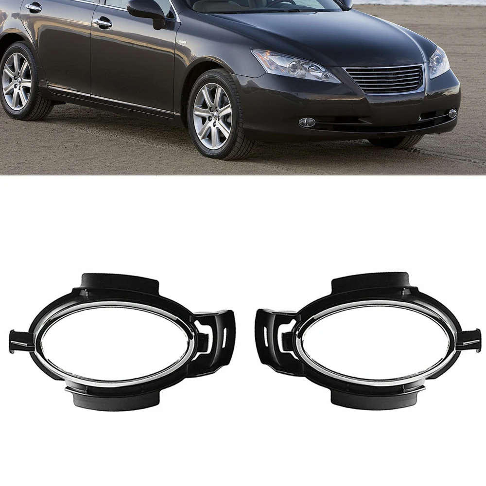 Front Bumper Left Right Fog Light Cover Side Bezel Bumper Brackets For ...