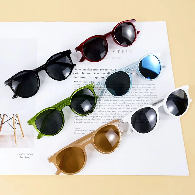 1-10pcs-New-Kids-Sunglasses-Colorful-Boys-Girls-Reflective-Sun-Glasses ...