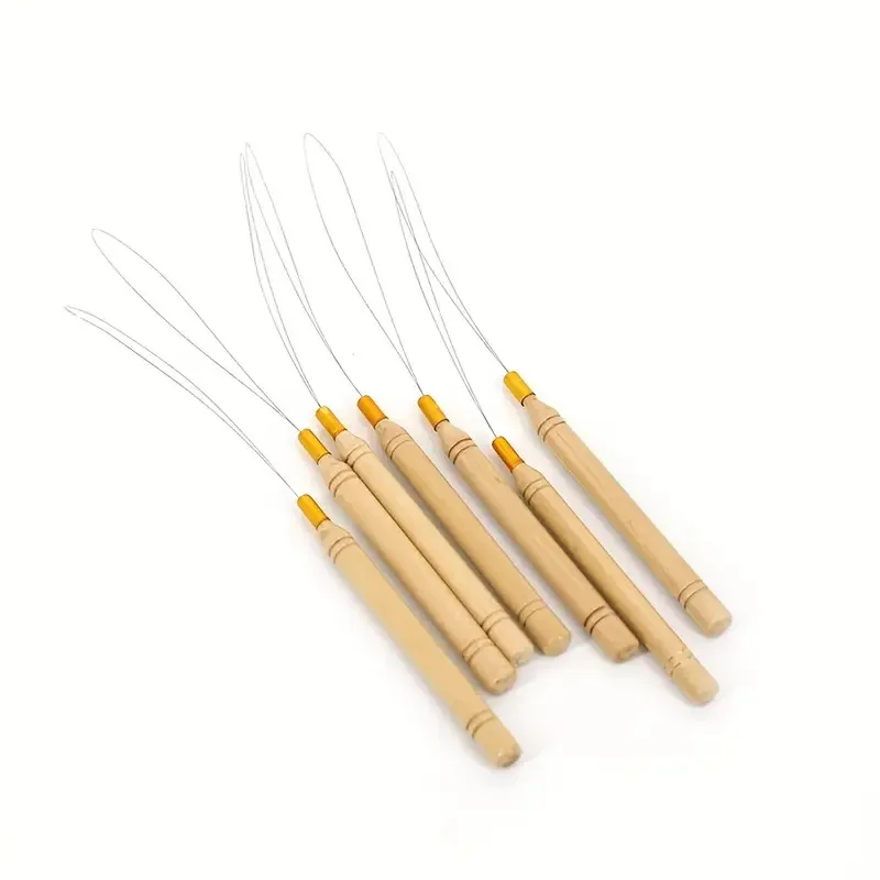 2-20pcs Micro Rings Loop Tool Loop Threader Pulling Needle Used with ...