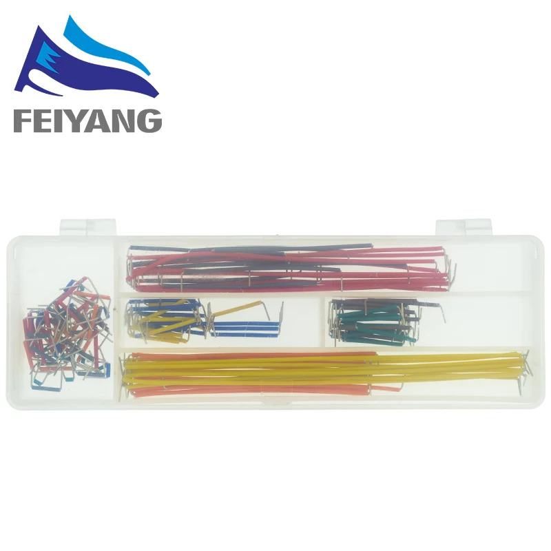 Hot-Sell-140pcs-U-Shape-Solderless-Breadboard-Jumper-Cable-Wire-Kit-For ...