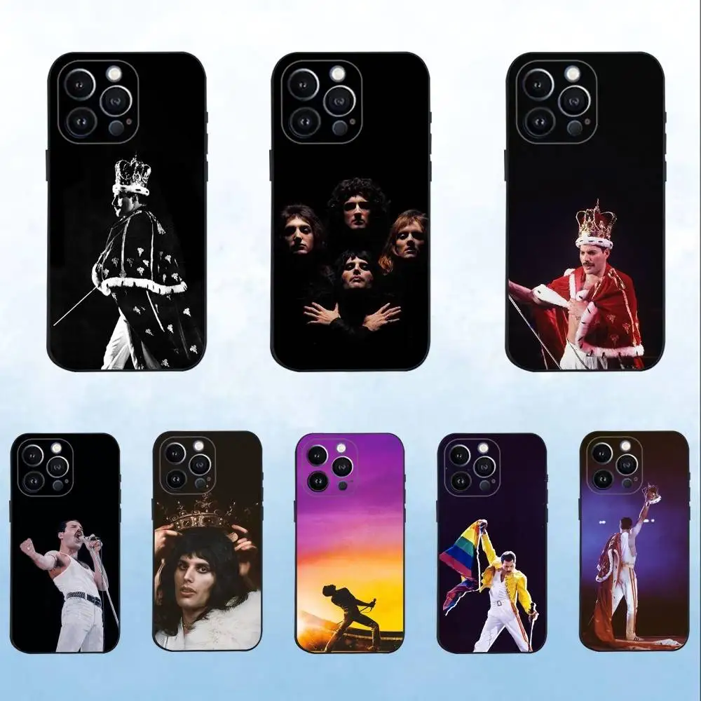 F-Freddie M-Mercury Singer Phone Case For iPhone 16,15,14,13,12,11 Plus ...