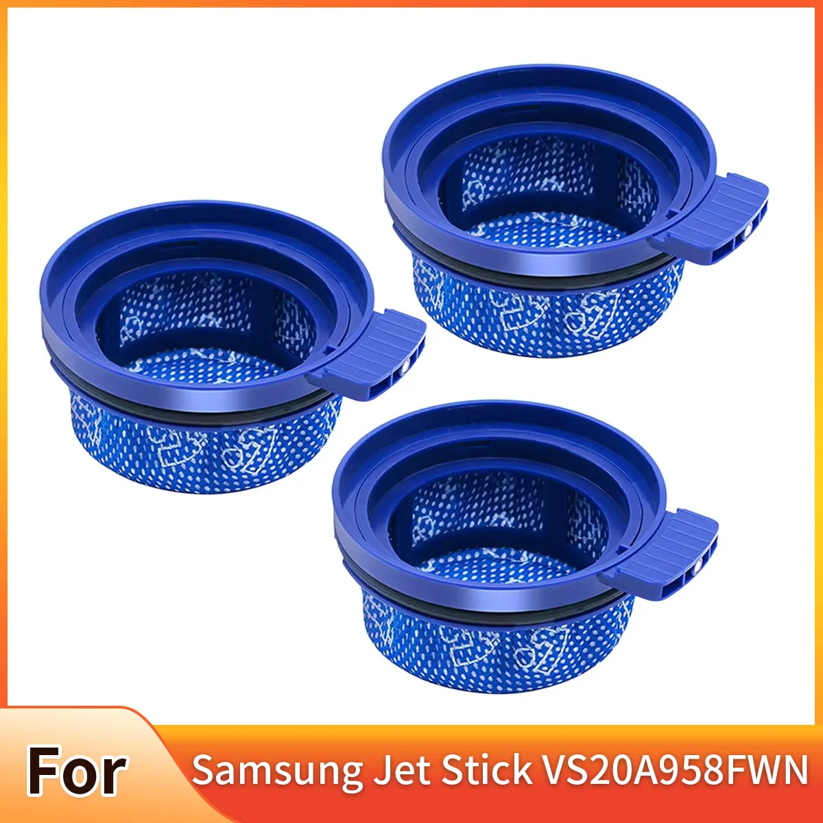 Vacuum Cleaners Micro HEPA Filters For Samsung Bespoke Jet Stick ...