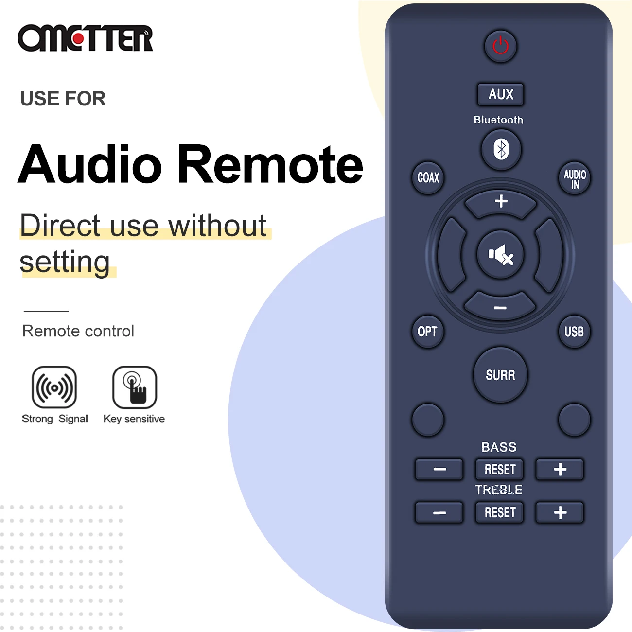 New RT996580004176 Remote Control Fit for Philips Soundbar HTL2101A/F7 ...