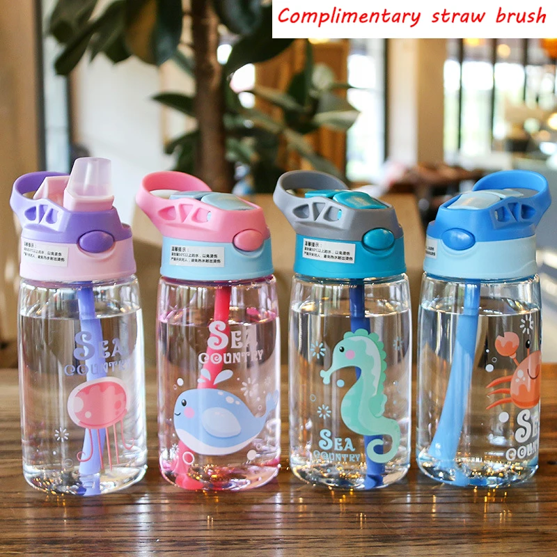 Kids-Water-Sippy-Cup-Creative-Cartoon-Baby-Feeding-Cups-with-Straws ...