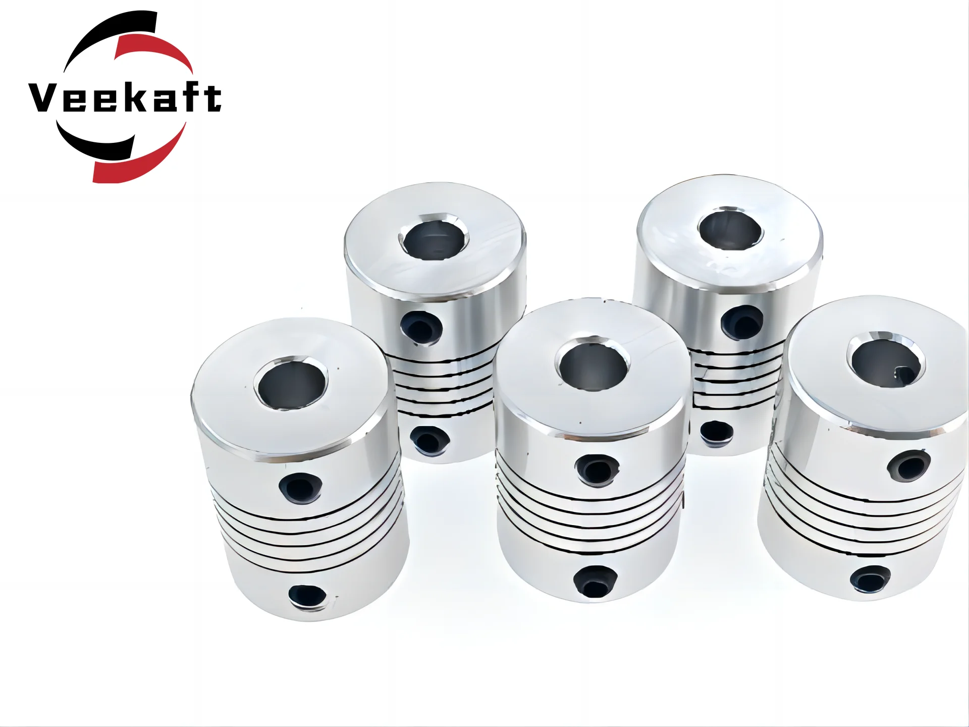 D15L20 2mm 3mm 4mm 5mm 6mm 6.35mm 8mm Aluminum Z Axis Flexible Coupling ...