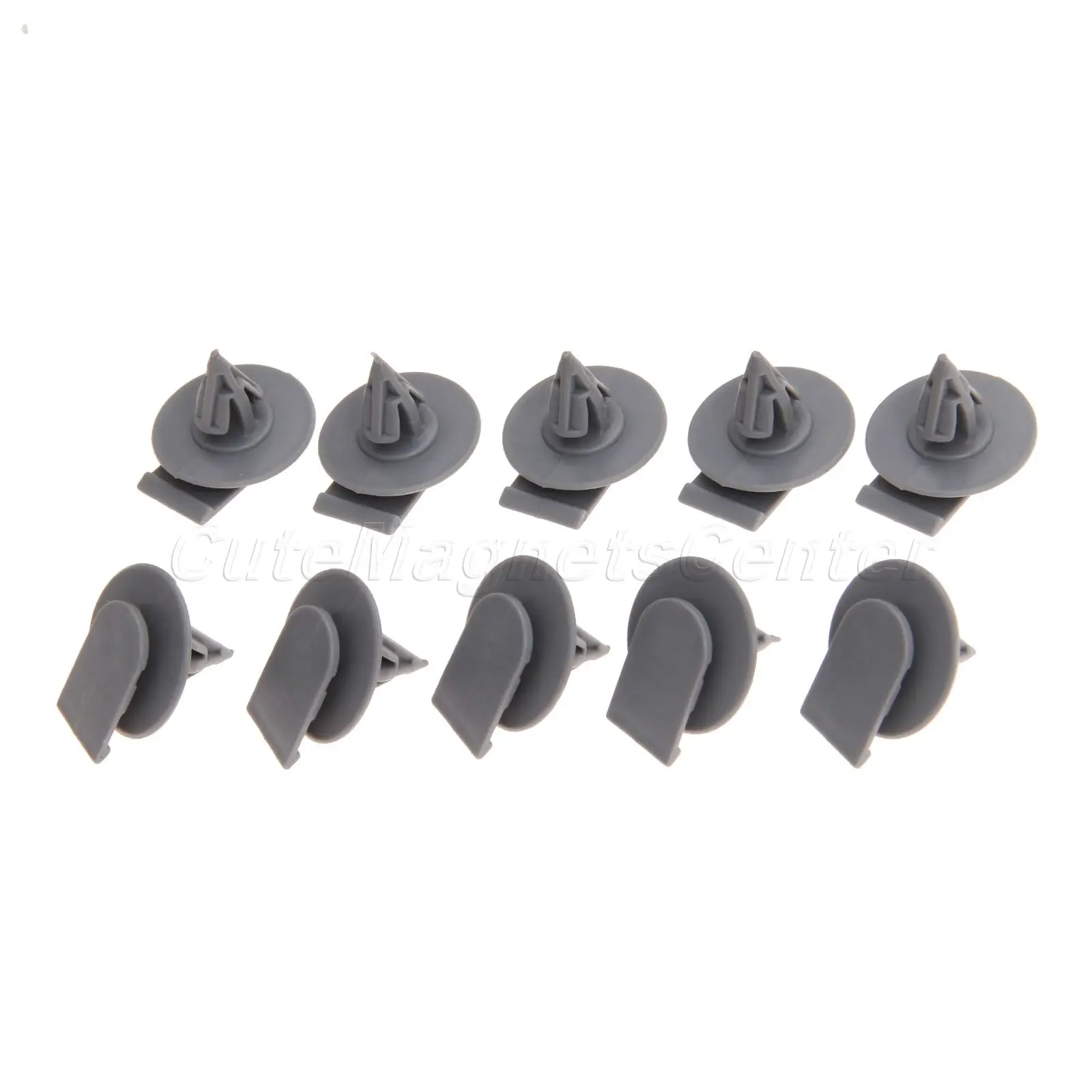 20pcs Auto Wheel Arch Trim Clips Fasteners Rivets Car Plastic Rivets ...