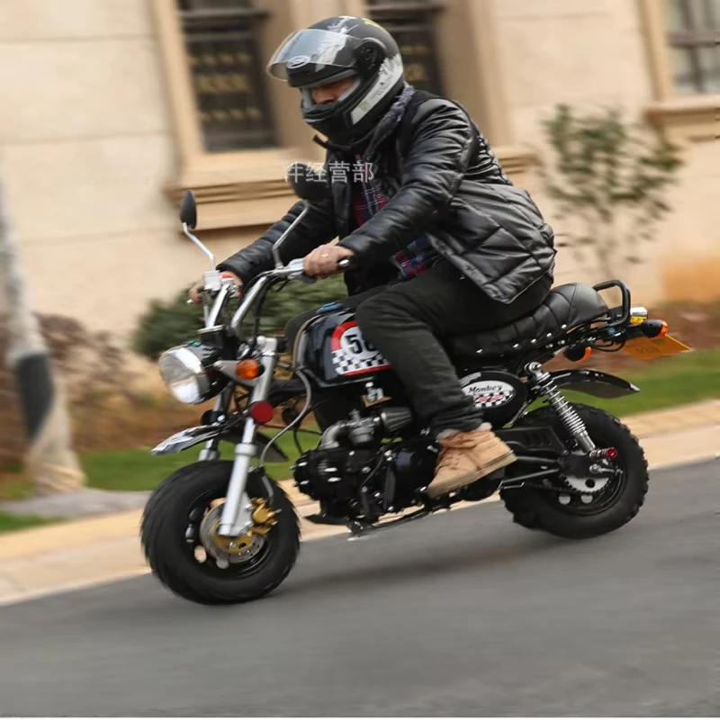 Off-road Motorcycle Small Retro Bike Recumbent Machine 125 Valet ...