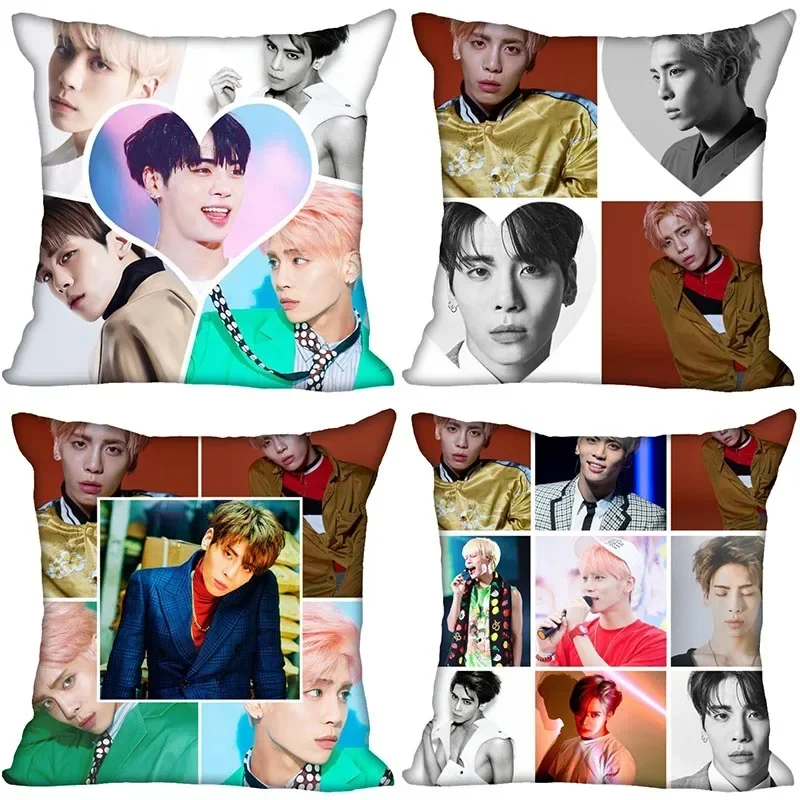 Nice-SHINee-Jonghyun-Kpop-Pillow-Case-For-Home-Decorative-Pillows-Cover ...