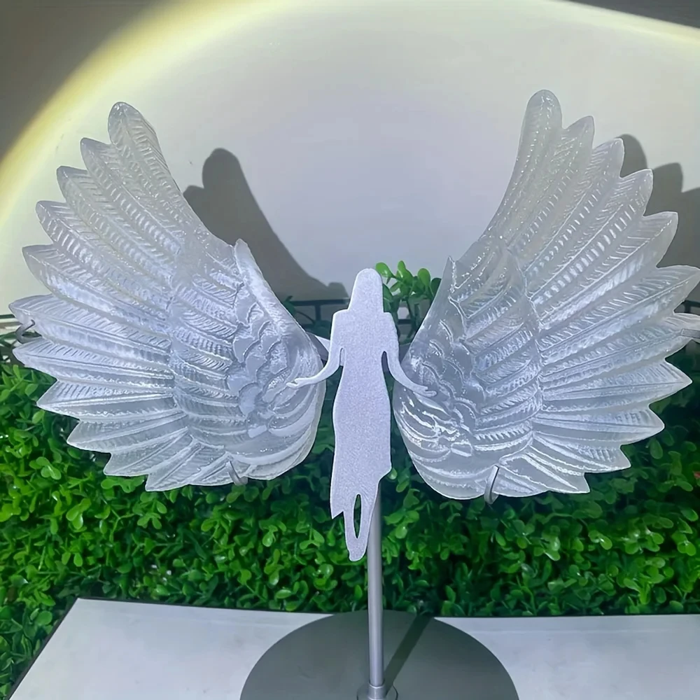 Metal-Angel-Wing-Stand-Decoration-For-Home-Office-Garden-Yoga ...