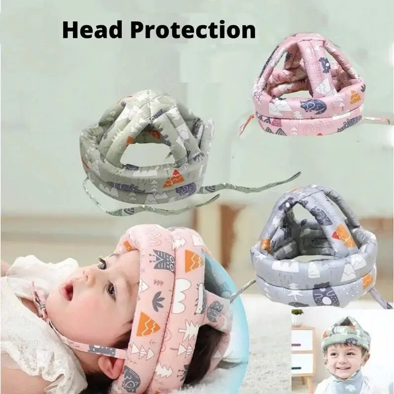 Baby-Safety-Helmet-Head-Protection-Headgear-Toddler-Anti-fall-Pad ...