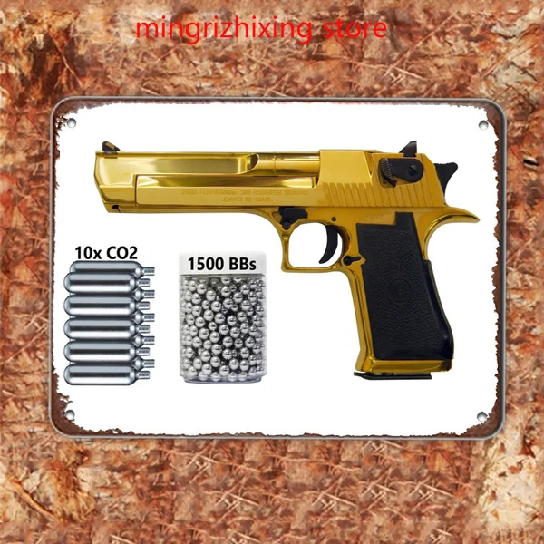 Real Golden Desert Eagle