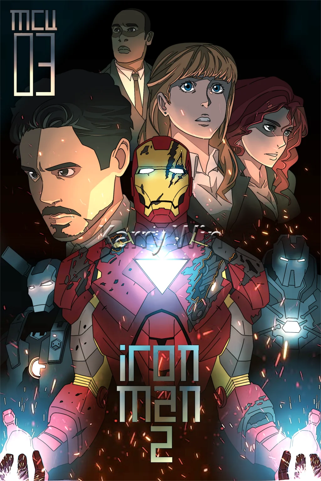 Iron Man 2 Fan Art
