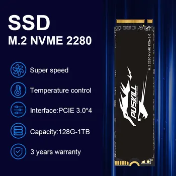 PUSKILL SSD M.2 NVMe 1TB 512GB 256GB 128GB PCIe M2 2280 Hard Disk ...