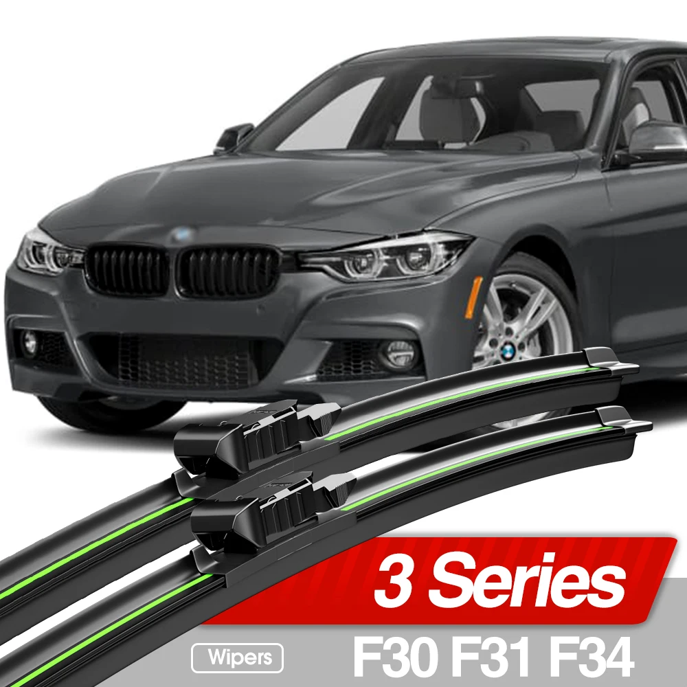 For BMW 3 Series F30 F31 F34 2011-2019 Front Windshield Wiper Blades ...