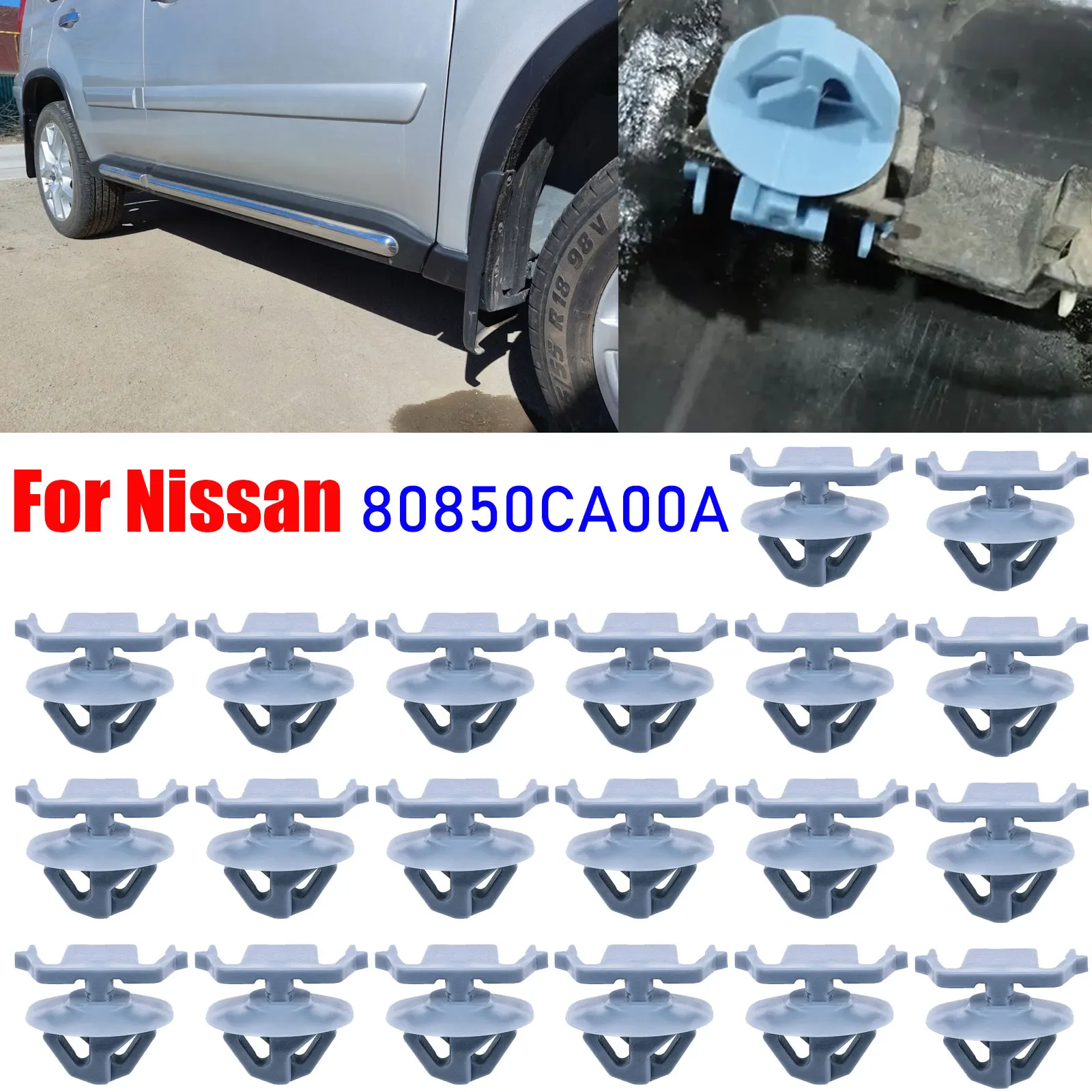 80850-CA00A Side Body Moulding Strip Trim Skirt Sill Moulding Cover ...