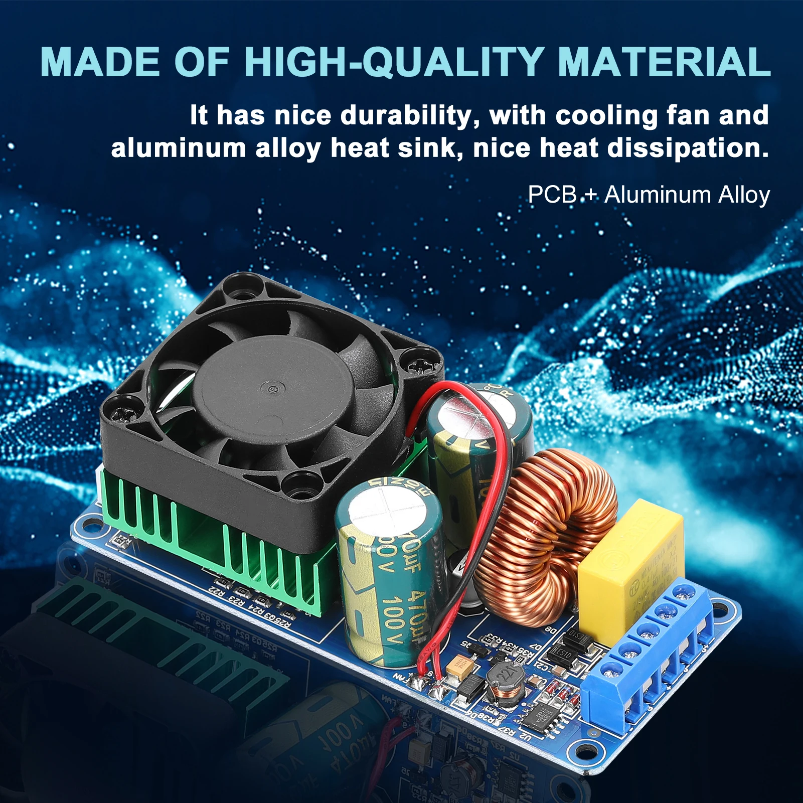 IRS2092S-500W-Digital-Power-Amplifier-Board-Mono-Channel-Class-D-HiFi ...