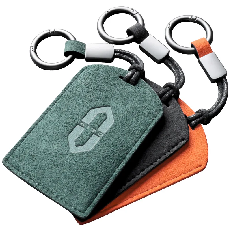 For 2022 AITO M5/M7 Suede Smart Card Key Cover, Premium Key Protector ...