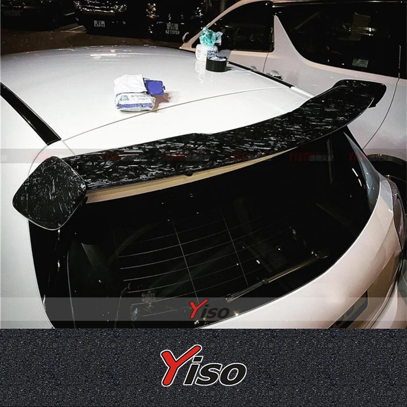 Suitable for 2012-2017 A45 AMG carbon fiber top wing modified spoiler ...
