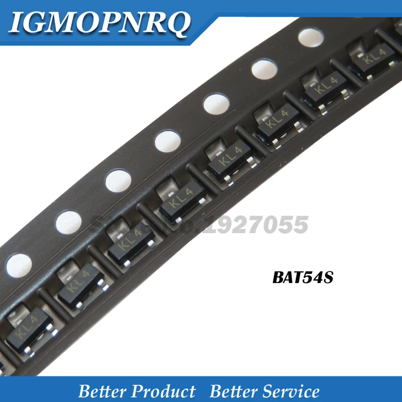 100pcs BAS16 BAT54C SOT-23 BAT54S BAV70 BAV99 BAW56 SOT Transistor ...