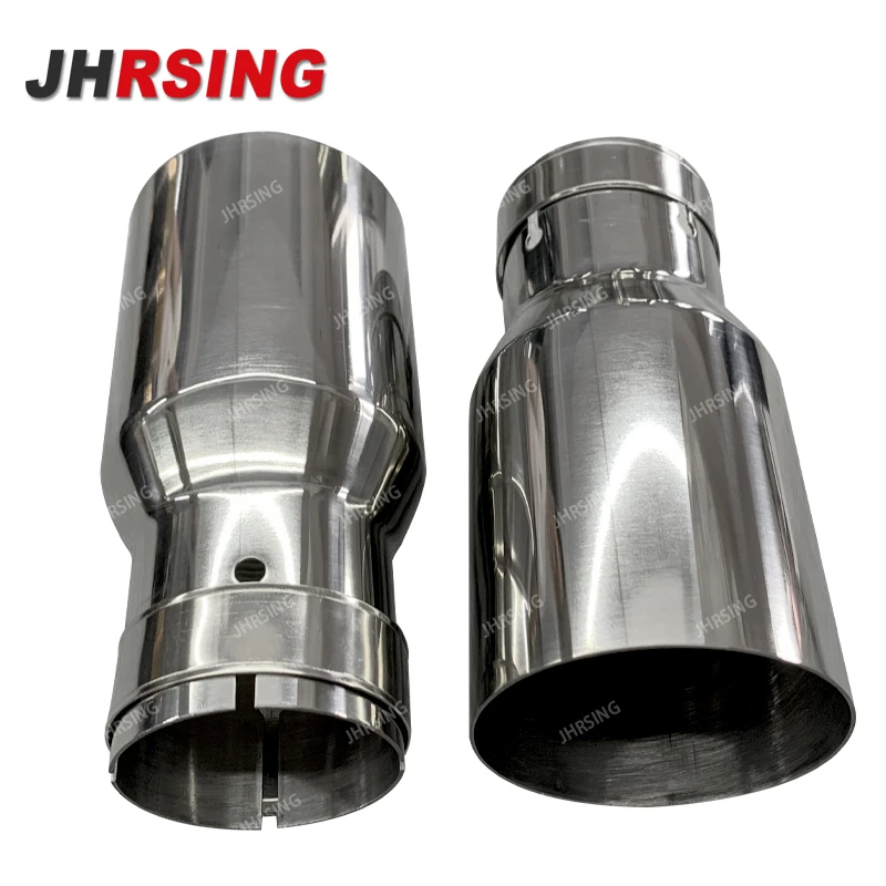 Stainless steel vehicle refitting universal exhaust car muffler tail ...