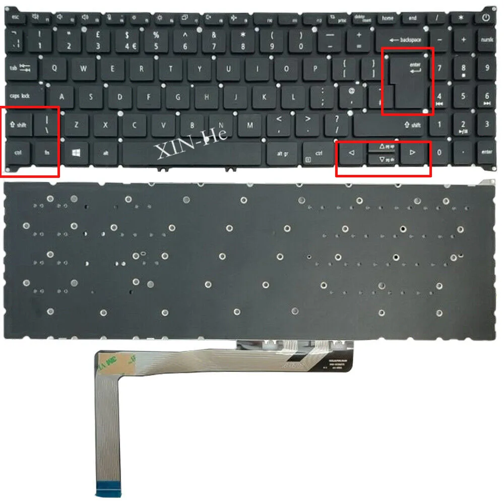 UK-Laptop-Keyboard-for-Acer-Swift-X-SFX16-51-SFX16-51G-SOE-NCB2275-AG ...