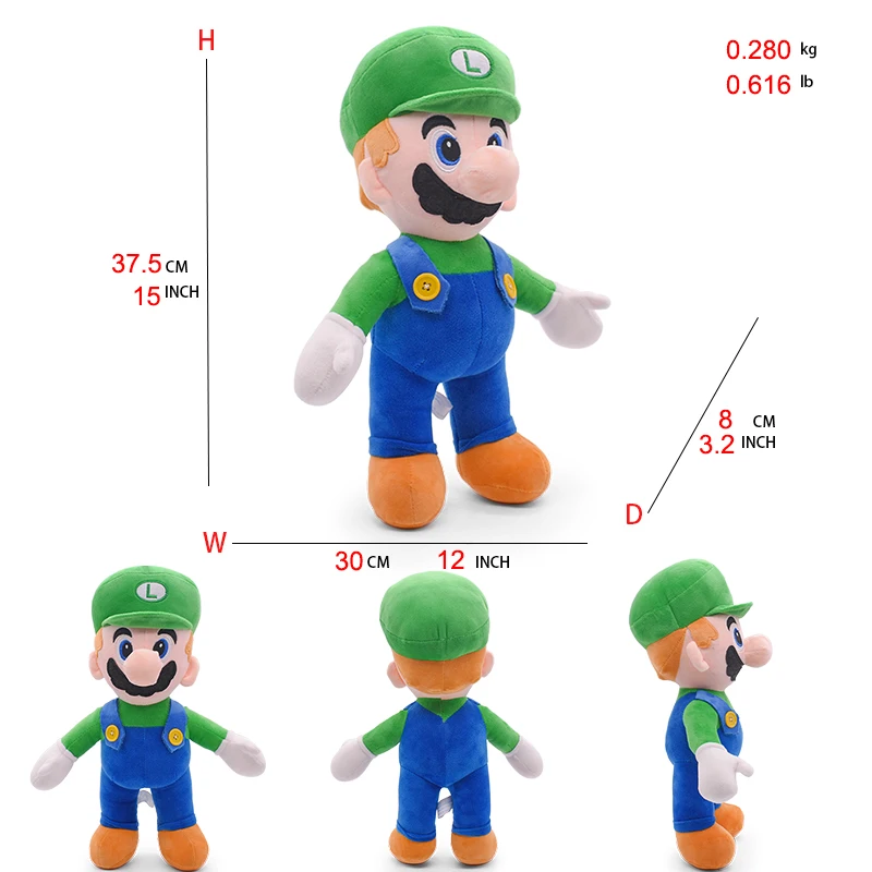 Bowser Mario Plush Toys King K.Rool Meowser Female Bowser Cartoon Game ...