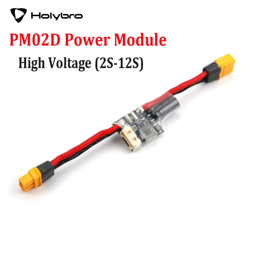 Holybro-PM02D-Power-Module-with-XT60-Plugs-Connectors-for-Pixhawk-5X-6X ...