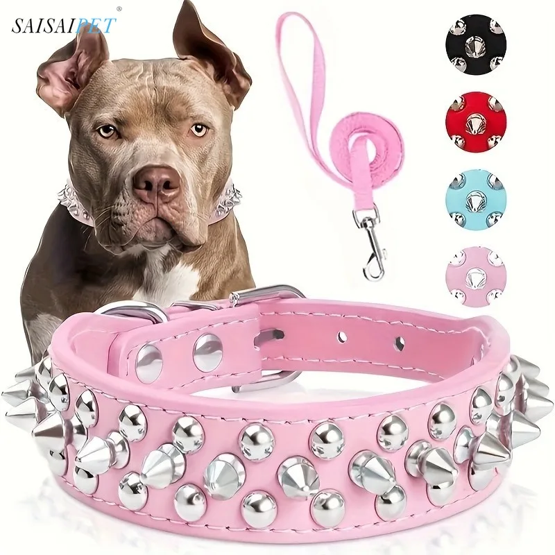 Pet Dog Collar Anti-bite Rivets Are Suitable for Medium and Large Dogs ...
