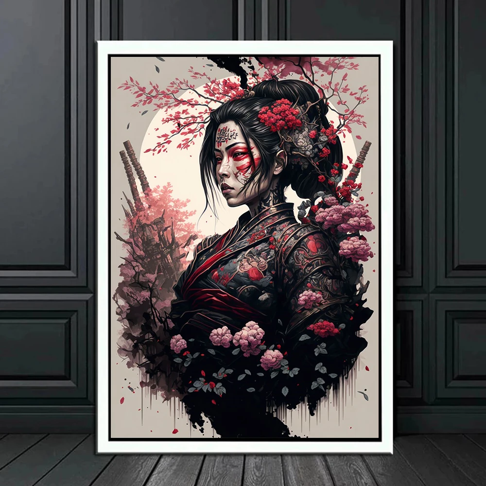 Geisha Wallpaper Art