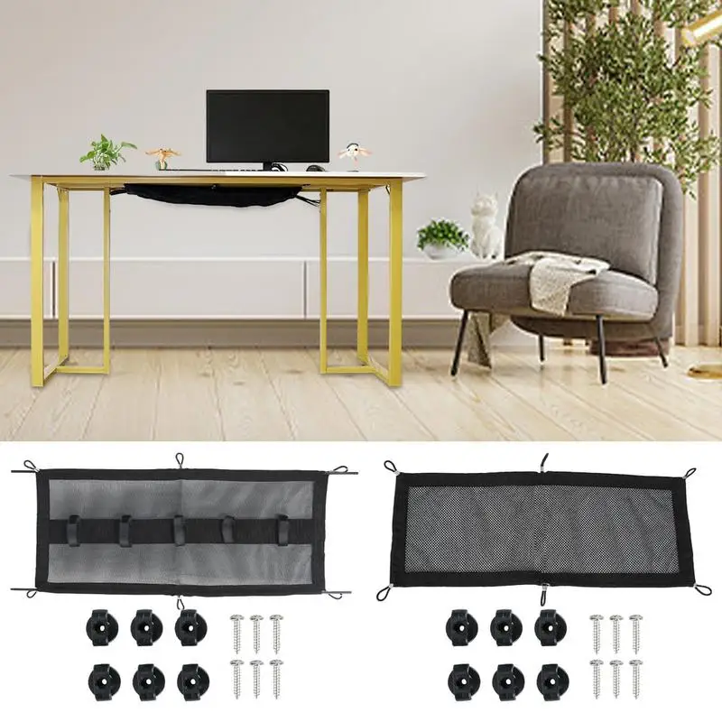 Cable-Management-Under-Desk-Wire-Management-Net-For-Under-Desk-Easy ...