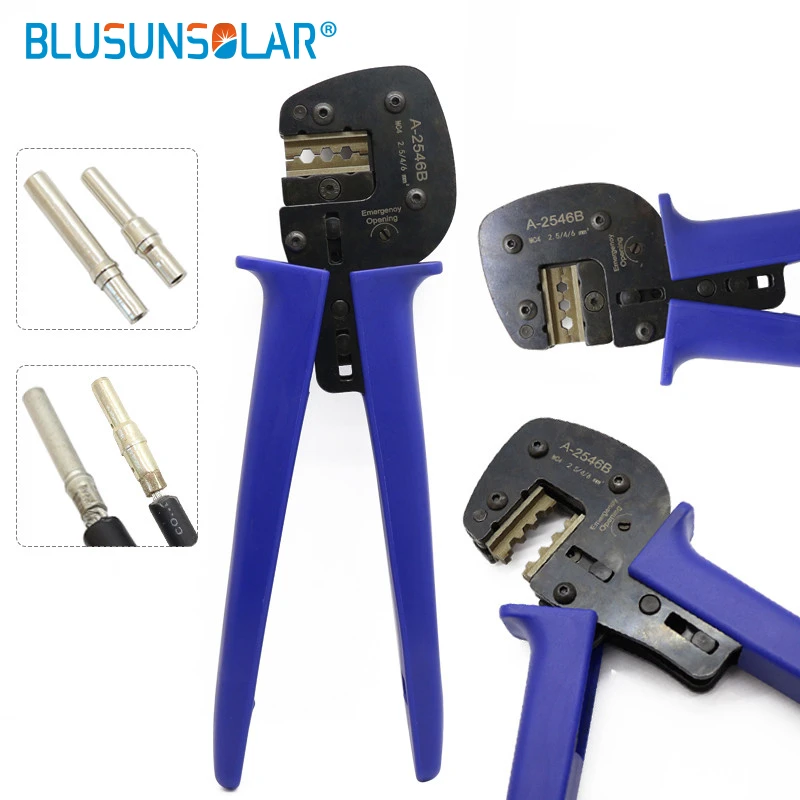 EU Stock Multifunctional Solar Crimping Tool Kit 270mm Solar Panel PV ...