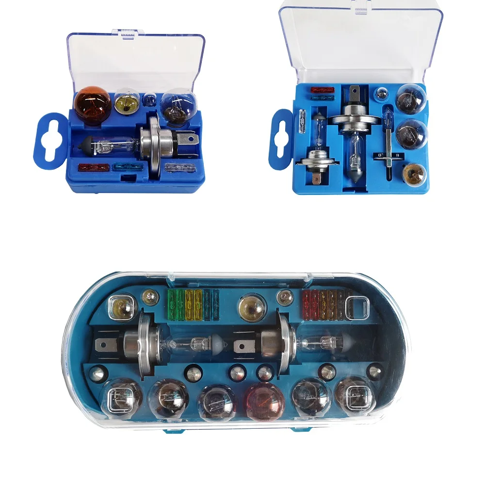 12v Combination Set Halogen Bulb Car Lights Emergency H1 H7 H4 Multi ...