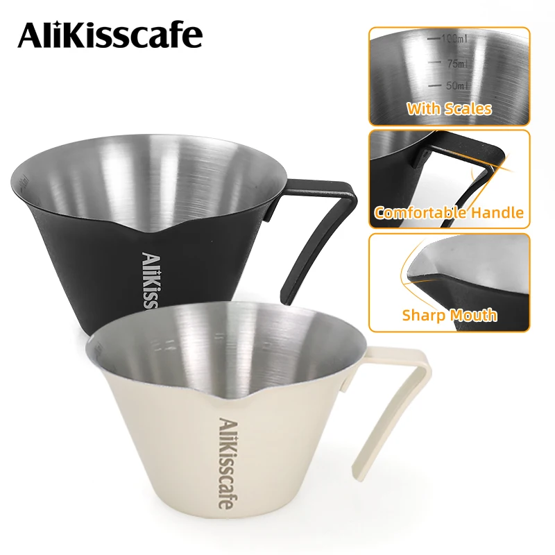 Espresso-Measuring-Cup-100ml-Shot-Extraction-Pour-Single-Mouth ...
